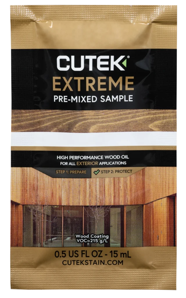 Cutek Extreme Pre-Mixed Sample - Store - Thermory